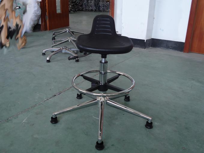 50mm Seat Thinckness Adjustable Cleanroom ESD Stool Chair