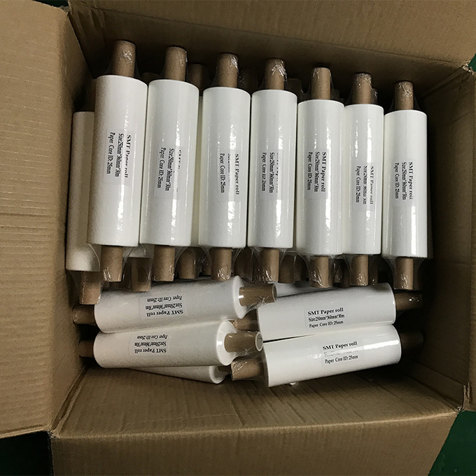 Cleanroom SMT Stencil Cleaning Paper Wiper Rolls For Industrial ...