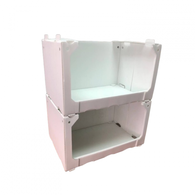 PP Corrugated Plastic Sheet ESD Storage Box PP Correx Customized Box