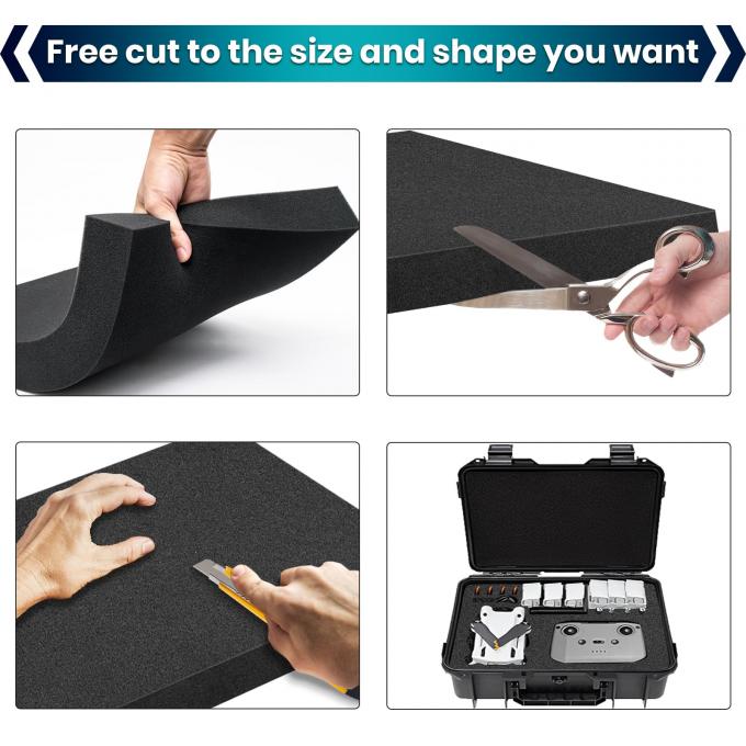 Customized Die Cutting EVA Foam Inserts Conductive EVA Foam