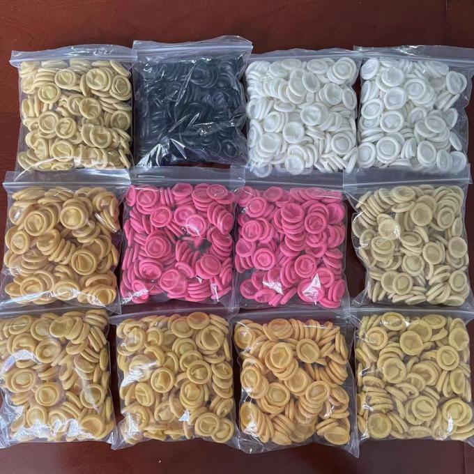 Thick Powder free Finger Cots 100% Pure Natural Latex ESD Safety Gloves ...