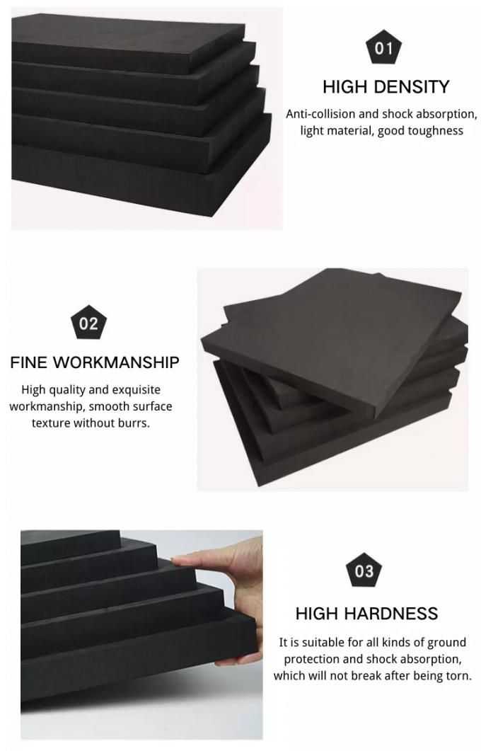 Antistatic Foam Sheet High Density Packing Foam Flame Retardant EVA ...