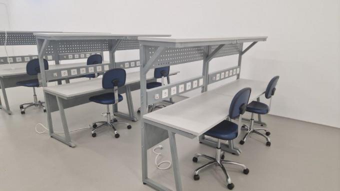 Custom Electric Adjustable Height ESD Workbench Anti-static Workstation