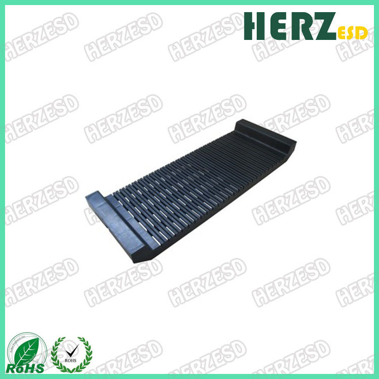 Industrial Anti Static ESD PCB Racks Shockproof Black PCB Circulation Rack