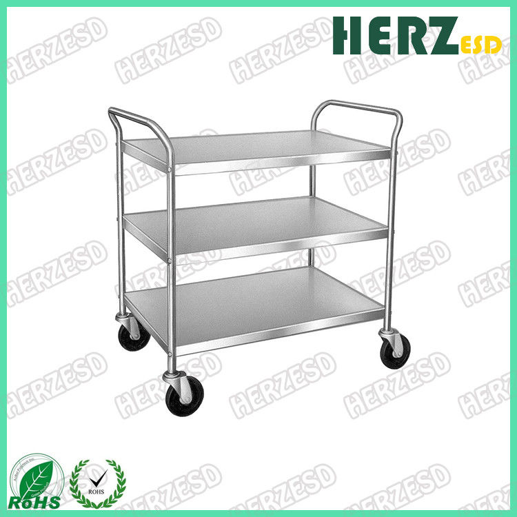 High Quality 4 Wheels Stainless Steel Anti-static PCB/SMT Storage 3 ...