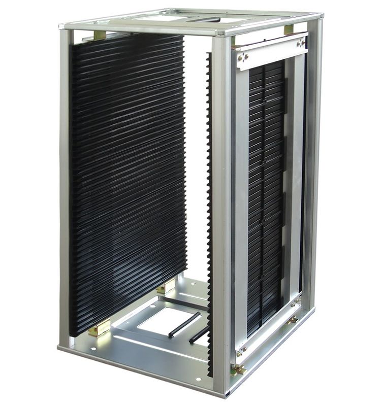 Customized Esd Pcb Magazine Racks Moisture Proof For Smt Processing