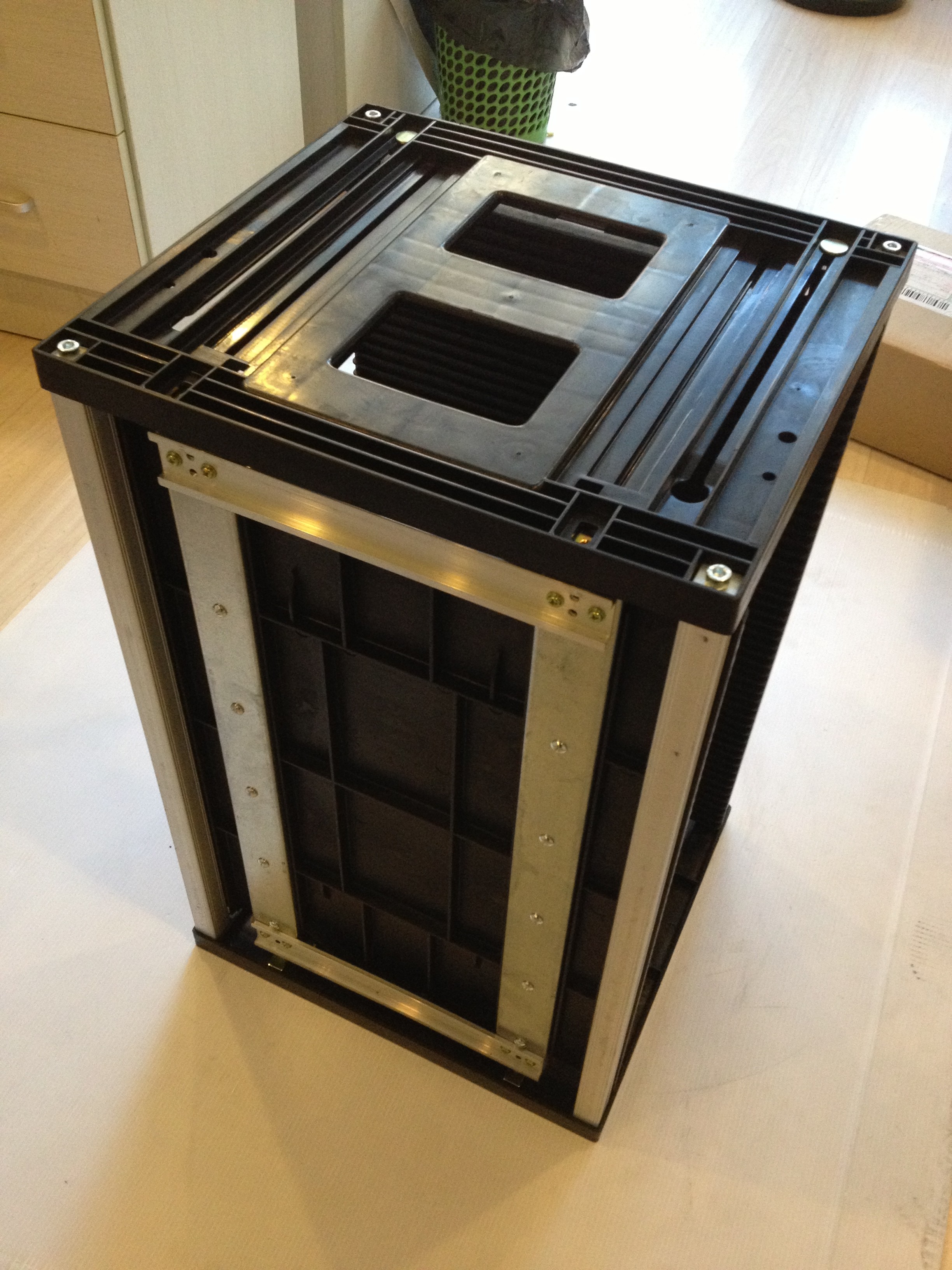 Adjustable ESD SMT Rack PCB Storage Holder Board Rack Antistatic Metal ...