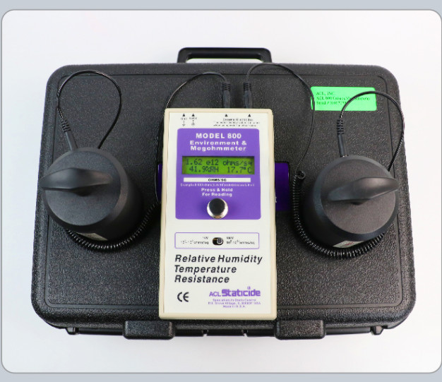 Environment & Megohmmeter Surface Resistivity Meter ACL 800 Digital ...
