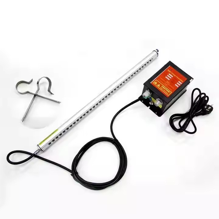 Ionizer Bar for Static Discharge in Electronics Assembly