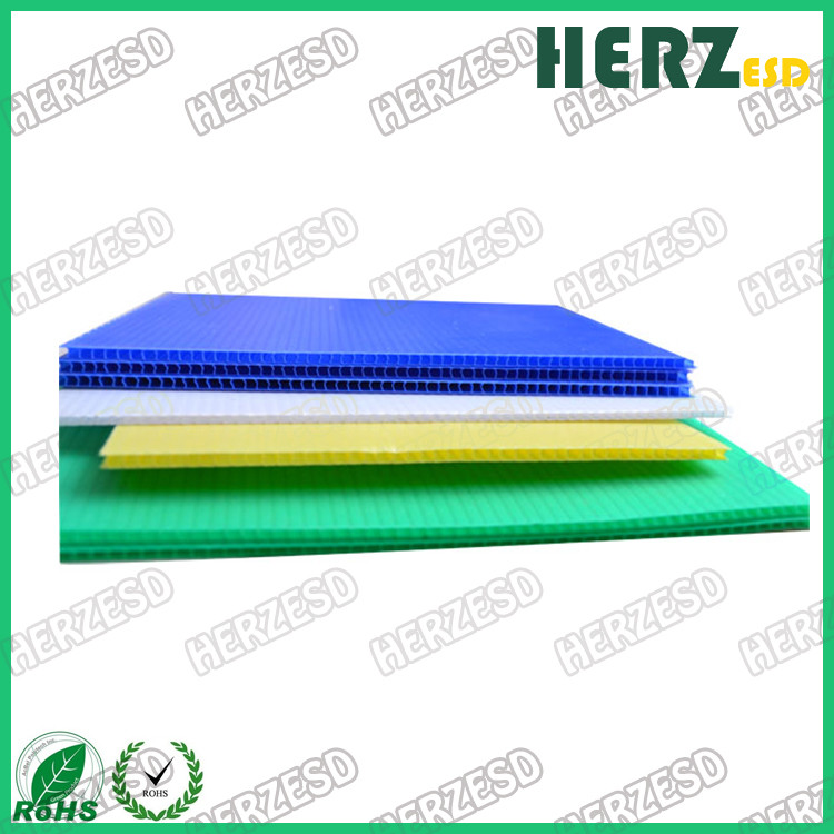 Conductive PP Sheet ESD Storage Box PP Corrugated Hollow Sheets ...