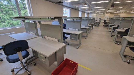 Assembly Production Line ESD Workbench Industrial Workshop Table