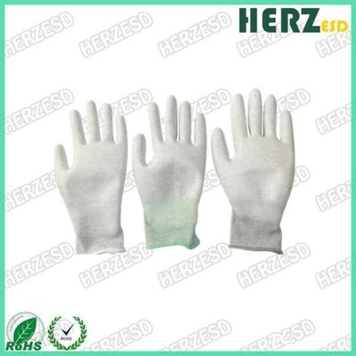 Inspection Cotton ESD Hand Gloves Antistatic For Electronic Production Line