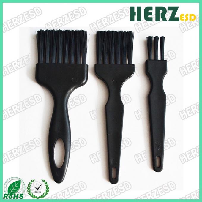 PP Material ESD Safe Cleaning Brush With Highly Conductive Hard / Soft Bristles