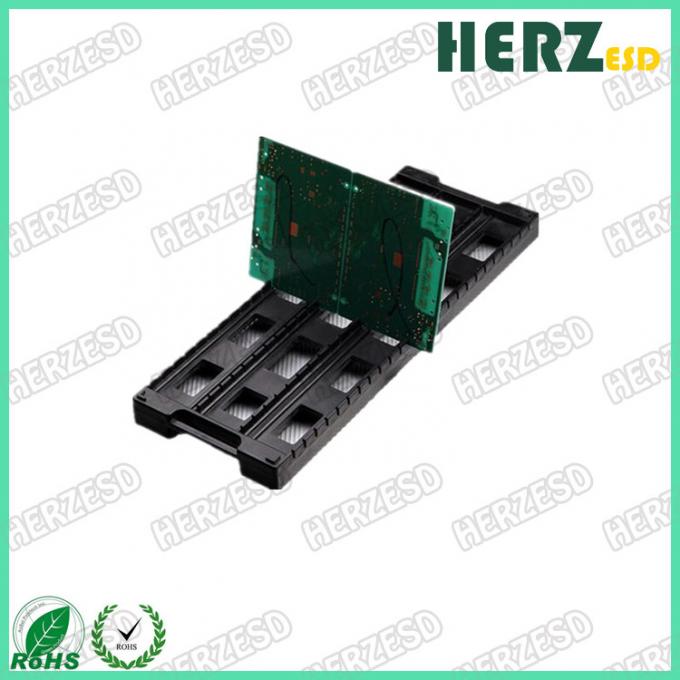 Capacity 25pcs Anti Static PCB Trays , ESD PCB Trays For PCB Soldering Work