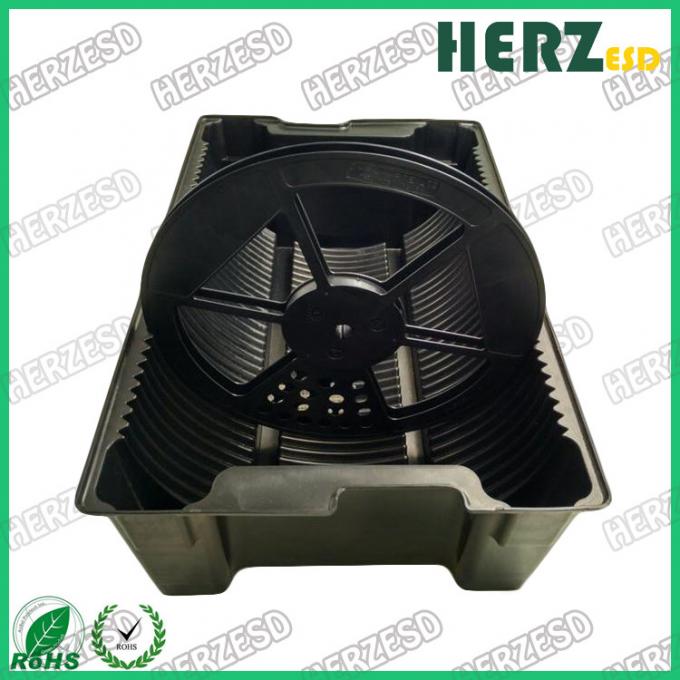 180mm Dia Stackable Smd Reel Rack Container Conductive Polystyrene