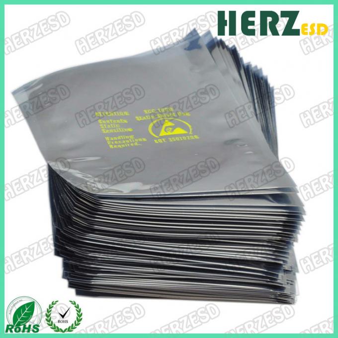 Static Discharge ESD Shielding Bags , ESD k Bags Transparent Color